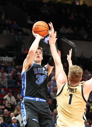 Duke Blue Devils Center Kyle Filipowski Editorial Stock Photo - Stock ...