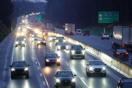 Motorist Travel Pennsylvania Turnpike Sunday Nov Editorial Stock Photo ...