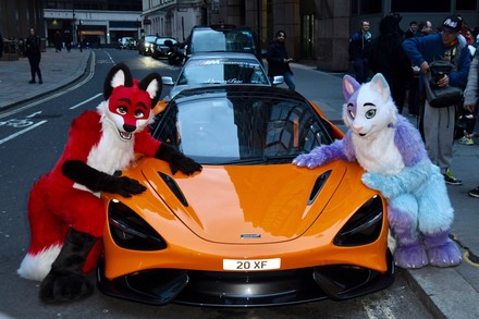 Furries On Streets London Editorial Stock Photo - Stock Image ...