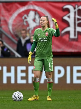 Fc Twente Womens Goalkeeper Daphne Van Editorial Stock Photo - Stock ...