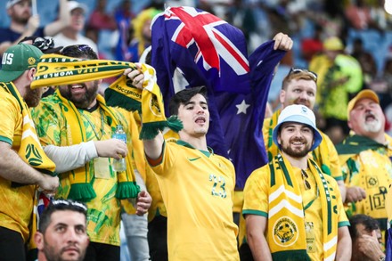 Australian Fans Enjoy Prematch Atmosphere Editorial Stock Photo - Stock ...