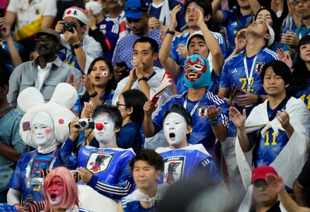 Japan Fans Look On Editorial Stock Photo - Stock Image | Shutterstock
