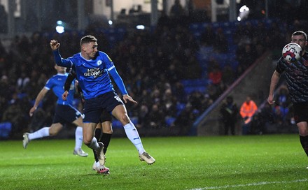 Jack Taylor Peterborough United Scores His Editorial Stock Photo ...