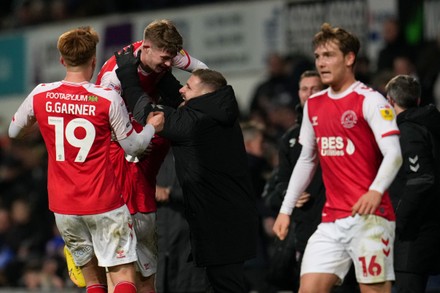 Cian Hayes Fleetwood Town 21 Celebrates Editorial Stock Photo - Stock ...