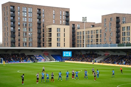 Teams Line Waiting Free Kick Inside Editorial Stock Photo - Stock Image ...