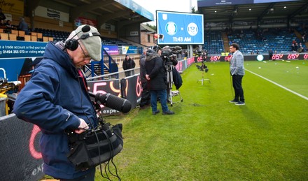 Behind Scenes Sky Sports Efl Match Editorial Stock Photo - Stock Image ...