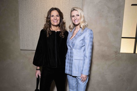 Roberta Armani Michelle Hunziker Editorial Stock Photo - Stock Image ...