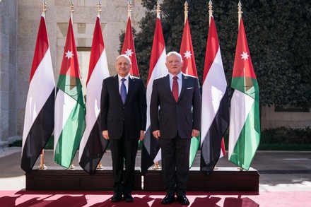 Jordans King Abdullah Ii Meets Chairman Editorial Stock Photo - Stock ...