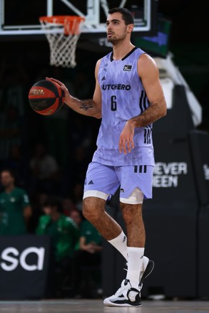 Alberto Abalde Real Madrid Baloncesto Action Editorial Stock Photo ...
