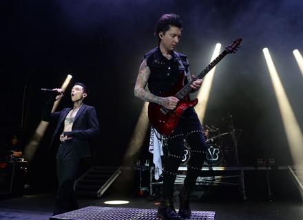 Lonny Eagleton Black Veil Brides Editorial Stock Photo - Stock Image ...