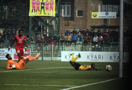 Players Real Kashmir Fc Churchill Brothers Editorial Stock Photo ...