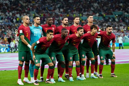 Portugal Line During Fifa World Cup Editorial Stock Photo - Stock Image ...