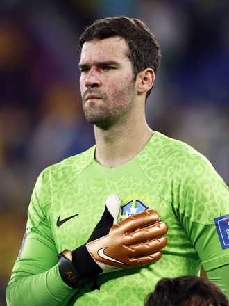 Brazil Goalkeeper Alisson During Fifa World Editorial Stock Photo ...