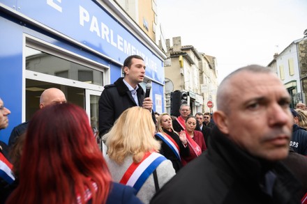 Jordan Bardella President Rn Inaugurates Parliamentary Editorial Stock ...