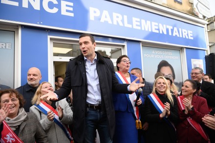 Jordan Bardella President Rn Inaugurates Parliamentary Editorial Stock ...