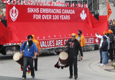 Large Float Words Sikhs Embracing Canada Editorial Stock Photo - Stock ...