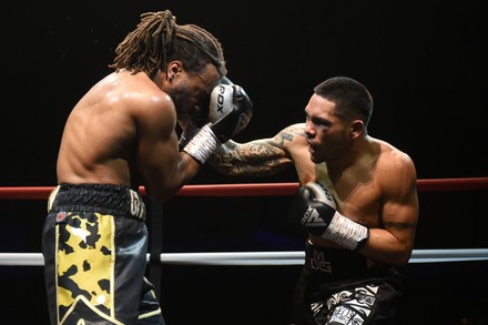 Jordan Grannum Blackgold Shorts Defeats Dean Editorial Stock Photo ...