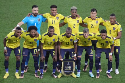 Starting Eleven Ecuador Poses During Fifa Editorial Stock Photo - Stock ...