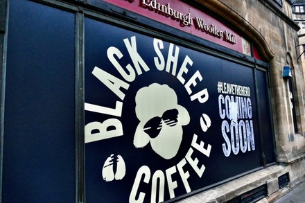 Black Sheep Coffee Taking Over Former Editorial Stock Photo - Stock ...