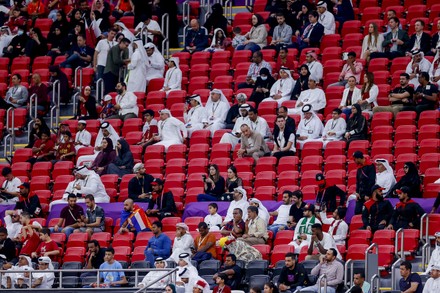 Empty Seats Stadium During Fifa World Editorial Stock Photo - Stock ...
