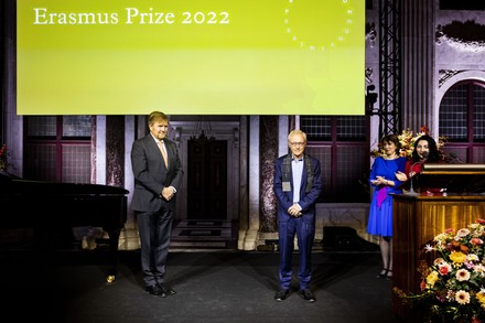 King Willemalexander During Presentation Erasmus Prize Editorial Stock ...