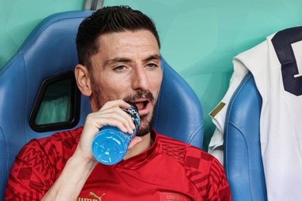 Nenad Bjekovic Left President Serbian Football Editorial Stock Photo ...