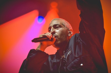 Italian Rapper Luche Performs Live Palapartenope Editorial Stock Photo ...