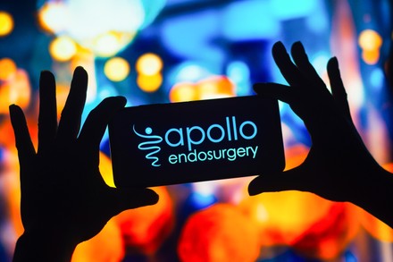 This Photo Illustration Apollo Endosurgery Logo Editorial Stock Photo ...