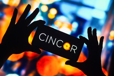 This Photo Illustration Cincor Pharma Logo Editorial Stock Photo ...