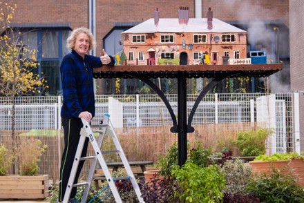 Grayson Perry Unveils New Permanent Public Editorial Stock Photo ...