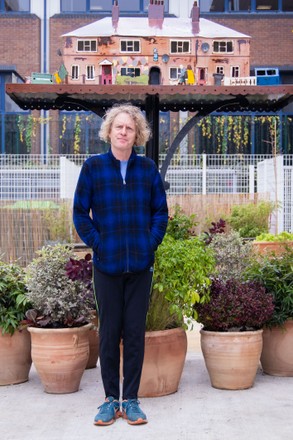 Grayson Perry Unveils New Permanent Public Editorial Stock Photo ...