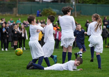 Primary Six Pupils Hyndland Primary School Editorial Stock Photo ...