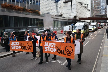 Activists Just Stop Oil Form Rolling Editorial Stock Photo - Stock ...