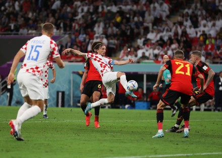 Luka Modric Croatia Taking Shot On Editorial Stock Photo - Stock Image ...