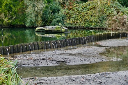 Remain S Fallen Victorian Bridge Across Editorial Stock Photo - Stock ...