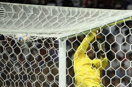 Steve Mandanda Goalkeeper France Makes Save Editorial Stock Photo ...