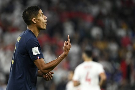 Raphael Varane France Reacts During Group Editorial Stock Photo - Stock ...