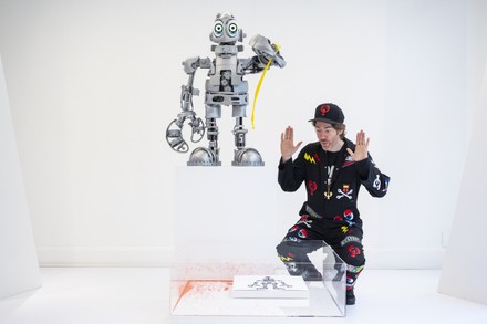 Artist Philip Colbert Unveils Lobstarbot Worlds Editorial Stock Photo ...