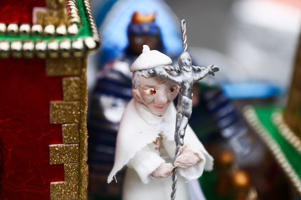 Dragon Made Detail Traditional Nativity Scene Editorial Stock Photo ...