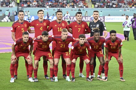 Start Players Spain Pose Group Photos Editorial Stock Photo - Stock ...