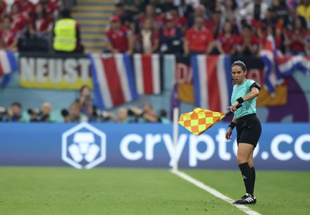 Assistant Referee Karen Diaz Medina Gestures Editorial Stock Photo ...