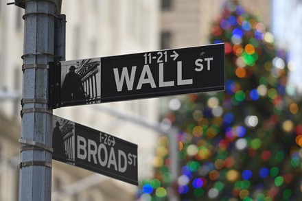 Wall Street Broad St Signs Seen Editorial Stock Photo - Stock Image ...