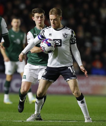 Adam Randell Plymouth Argyle Battles Ball Editorial Stock Photo - Stock ...