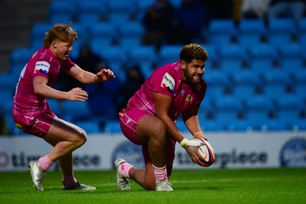 Try Celebrations Rus Tuima Exeter Chiefs Editorial Stock Photo - Stock ...