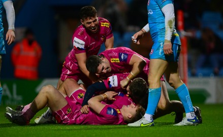 Try Celebrations Dan Frost Exeter Chiefs Editorial Stock Photo - Stock ...