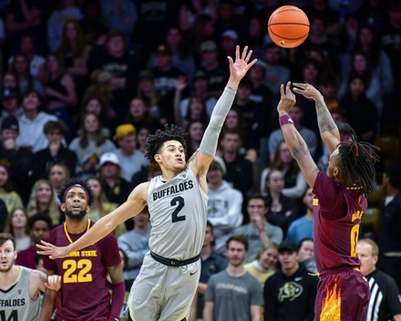 Colorado Buffaloes Guard Kj Simpson 2 Editorial Stock Photo - Stock ...