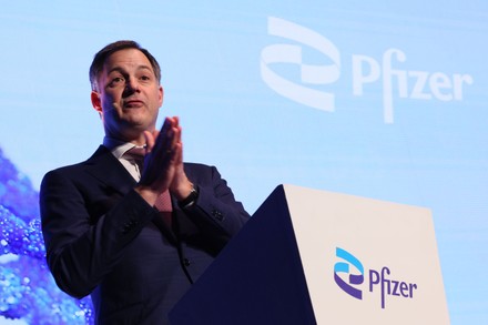 Prime Minister Alexander De Croo Delivers Editorial Stock Photo - Stock ...