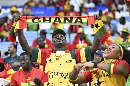 Fans Ghana Cheer Team Before Group Editorial Stock Photo - Stock Image ...