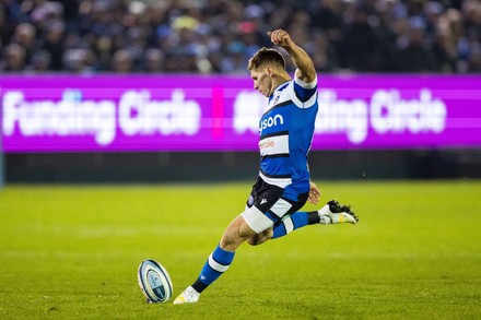 Piers Francis Bath Rugby Kicks Penalty Editorial Stock Photo - Stock ...