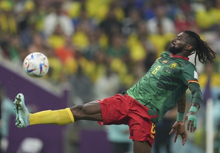 Andrefrank Zambo Anguissa Cameroon Competes During Editorial Stock ...